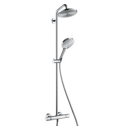 Hansgrohe Raindance Select S Aufputz-Duschsystem mit Thermostat, 27116000,