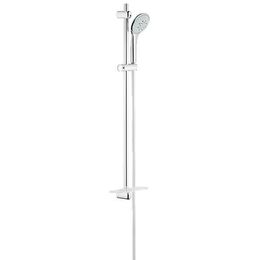 Grohe Euphoria Brausegarnitur mit Stange und Ablage, 3 Strahlarten, 27227001,