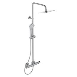 Ideal Standard Ceratherm T100 Aufputz-Duschsystem mit Thermostat, A7240AA,