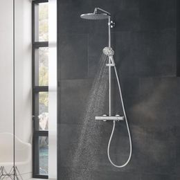 Grohe Rainshower SmartActive Aufputz-Duschsystem mit Thermostat, 26648000,