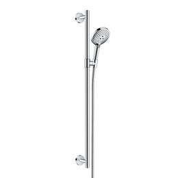 Hansgrohe Raindance Select S Brausegarnitur mit Stange, 3 Strahlarten, 26322000,
