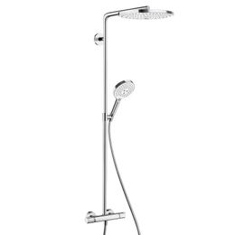 Hansgrohe Raindance Select S Aufputz-Duschsystem mit Thermostat, 27133400,