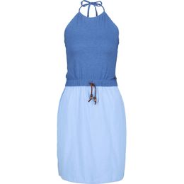 alife and kickin ALIFE & KICKIN Damen Sommerkleid "Damen VerenaAK A", blau, Gr. S, 60% Baumwolle, 40% Polyester, Kleider