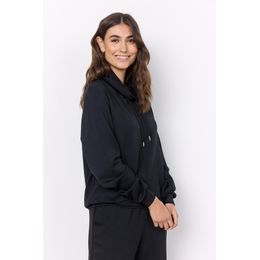soyaconcept Damen Sweatshirt "SC-BANU 125", schwarz, Gr. S, unifarben, Sweatware, Obermaterial: 48% Modal, 48% Polyester, 4% Elasthan, Sweatshirts