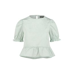 Missguided Petite Bluse 'PEPLUM' Damen Gr&ouml;&szlig;e XXS mint