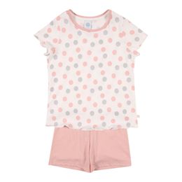 Sanetta Pyjama M&auml;dchen Gr&ouml;&szlig;e 128 opal / rosa / naturwei&szlig;