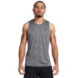 Under Armour Herren Tanktop "UA TECH TANK"castlerock,, schwarz, Gr. XXL, Obermaterial: 100% Polyester, Tops