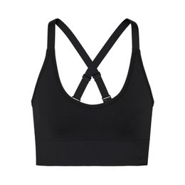 Tchibo - Seamless-Sport-Bustier - Damen - Gr. S - schwarz