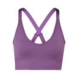 Tchibo - Seamless-Sport-Bustier - Damen - Gr. XS - lila