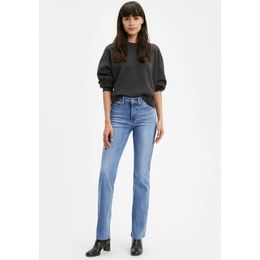 Levi's LEVI'S Damen Bootcut-Jeans "315 Shaping Boot", blau, Gr. 26, Denim/Jeans, Obermaterial: 60% Baumwolle, 23% Viskose, 16% Polyester, 1% Elasthan, Jeans