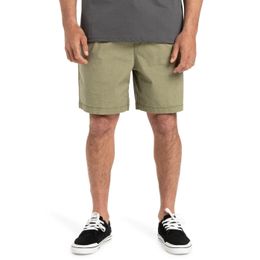 Quiksilver Herren Shorts "Taxer", grün, Gr. L, 98% Baumwolle, 2% Elasthan, Hosen
