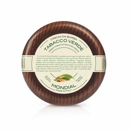 Mondial Tabacco Verde Shaving Cream im Holztiegel