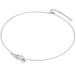 Rafaela Donata Kette Damen Größe One Size rosegold / silber / transparent