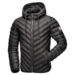 Navahoo Herren Steppjacke "Fey-Tun", schwarz, Gr. XXL, Obermaterial: 100% Polyester, Futter: 100% Polyester, Wattierung: 100% Polyester, Ärmelfutter: