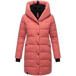 Navahoo Damen Steppmantel "Knutschilein", rosa, Gr. XL, Obermaterial: 100% Polyester; Innenfutter: 100% Polyester; Wattierung: 100% Polyester;