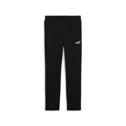 Puma Damen Sporthose "ESS Small No. 1 Logo Jogginghose Damen", schwarz, Gr. S, unifarben, Obermaterial: 32% Polyester, 68% Baumwolle; Tasche &ndash; Oben: