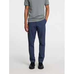 Selected Homme Herren Chinohose "SLH175-SLIM NEW MILES FLEX PANT NOOS", blau, Gr. 32, unifarben, Web, Obermaterial: 91% Baumwolle, 6%