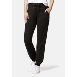 STOOKER WOMEN Damen Sweathose "Yoga- Gym Sporthose Sweathose", schwarz, Gr. L, Sweatware, 92% Baumwolle, 8% Elasthan, Hosen, Wellnesshose Regular Fit
