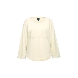 Ulla Popken Sweatshirt Damen Gr&ouml;&szlig;e XXXL/4XL sand