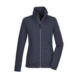 G.I.G.A. by Killtec Damen Fleecejacke "GW 49 WMN KNTFLC JCKT", blau, Gr. 44, G.I.G.A. DX BY KILLTEC, Oberstoff: 76% Polyester, 21% Viskose, 3% Elasthan, Jacken,