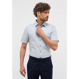 Eterna Herren Kurzarmhemd "SLIM FIT", gr&uuml;n, Gr. 40, 100% Baumwolle, Hemden, NON IRON (b&uuml;gelfrei)
