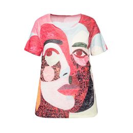 MIAMODA Shirt female Red size 52