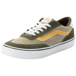 Vans Herren Sneaker "Brooklyn LS", Gr. 45kcz, color block grape leaf, Leder, Schuhe, angelehnt an das Design vom Old Skool