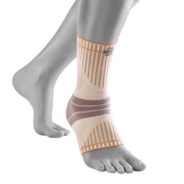 Bauerfeind Damen Bandage "Outdoor Ankle Support", Gr. M, orange, Obermaterial: 50% Polyamid, 25% Wolle, 25% Elasthan, Bandagen, Erste Hilfe Artikel