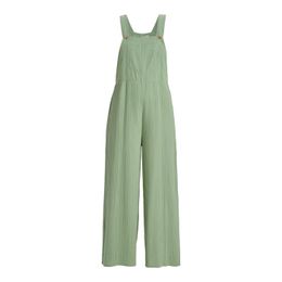 Roxy Damen Jumpsuit "Easy Isle", grün, Gr. L, 100% Baumwolle, Overalls