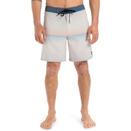 Boardshorts Quiksilver "Surfsilk Straight Leg 18"", Herren, Gr. 36(XL), wind chime connect, 88% Polyester, 12% Elasthan, Hosen