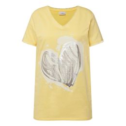 MIAMODA Shirt female Yellow size 56