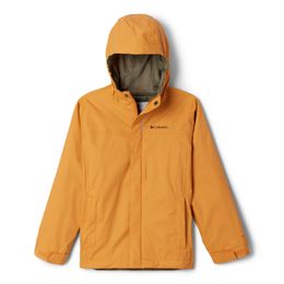 Columbia Jungen Regenjacke "Watertight II Jacket", orange, Gr. XXS, unifarben, Softshell, Obermaterial: 100% Nylon, Jacken, für Kinder