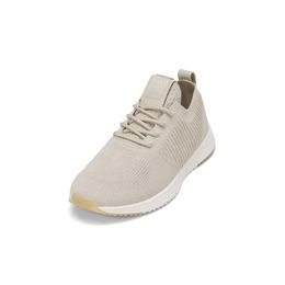 Marc O'Polo MARC O'POLO Herren Sneaker "aus recyceltem Polyester", Gr. 46, beige, Obermaterial: 100% Polyester, unifarben, Schuhe