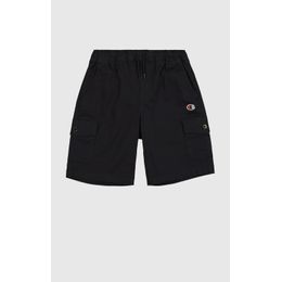 Champion Jungen Shorts, schwarz, Gr. XXL, Obermaterial: 98% Baumwolle, 2% Elasthan, Hosen, für Kinder