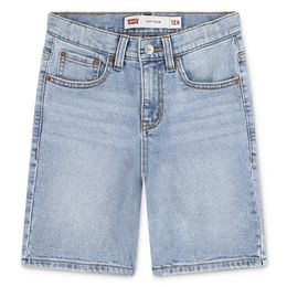 LEVI'S KIDS Jungen Jeansshorts "LVB NEW 511 SLIM FIT DENIM SHORT"grain of sal, Gr. 4, Denim/Jeans, Obermaterial: 69% Baumwolle, 30% Polyester, 1%