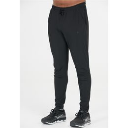 Virtus Herren Sweathose "Alonso", schwarz, Gr. XL, unifarben, 79% Polyamid, 21% Elasthan, Hosen, mit funktionalem Stretch und Atmungsaktivit&auml;t