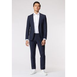 Roy Robson Herren Hosenanzug "Extra slim fit - Bi-Stretch", blau, Gr. 102, 75% Schurwolle, 20% Polyamid, 5% Elasthan, Anz&uuml;ge