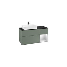 Villeroy & Boch V&B Waschtischunterschrank Wandbeleuchtung Finion 120cm, Pl b m, Rg r w m Lac, Oli. m Lac ; Villeroy & Boch (G402MTGM)