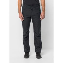 Jack Wolfskin Herren Softshellhose "ACTIVE TRACK PANT M", grau, Gr. 46, OBERSTOFF: 100% POLYESTER; LINING: 100% POLYESTER, Hosen