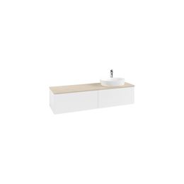 Villeroy & Boch V&B Waschtischunterschrank mit Frontstruktur Antao 160x50cm, HL, WBP botti., wh. m Lac ; Villeroy & Boch (K38153MT)