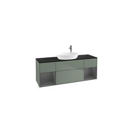 Villeroy & Boch V&B Waschtischunterschrank Wandbeleuchtung Finion 160cm, Pl b m, Rg A m Lac, Oli. m Lac ; Villeroy & Boch (G982GKGM)