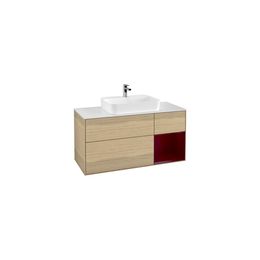 Villeroy & Boch V&B Waschtischunterschrank Finion 120cm, Pl wh. m, Reg re Peo, Oa ven ; Villeroy & Boch (F421HBPC)