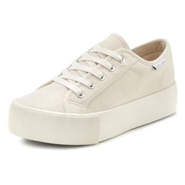 Lascana Damen Sneaker, Gr. 42, beige, Obermaterial: 100% Textilmaterial. Decksohle: 100% Textilmaterial. Futter: 100% Textilmaterial. Laufsohle: 100%