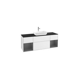 Villeroy & Boch V&B Waschtischunterschrank Finion 160cm, Pl b m, Rg A m Lac, glo wh. Lac ; Villeroy & Boch (F862GKGF)