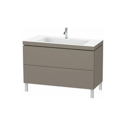 Duravit Waschtischunterschrank c-bonded L-Cube 120x48cm, 1 HL, f G m, 2 Ausz., steh. (LC6939O9090)