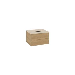 Villeroy & Boch V&B Waschtischunterschrank ohne Frontstruktur Antao 60x36x50cm, HL, WBP botti., hon. Oa ; Villeroy & Boch (K18053HN)