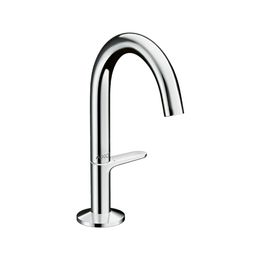 Hansgrohe Waschtisch-Einhebelmischer Sel. 140 Axor One Ausl. 122mm, m Push-Open-Ablaufg., chrom (48010000)