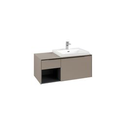 Villeroy & Boch V&B Waschtischunterschrank Beck. re Subway 3.0 100,1x42,25x51,6cm, o LE/Gr vo bla, Tau ; Villeroy & Boch (C57101VM)