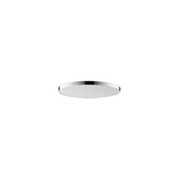 Duravit Kopfbrause 1jet 230 d 230mm, Anschl.-G. G 1/2, chrom/wei&szlig; (UV0660017010)