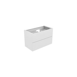 KEUCO Waschtischunterschrank Edition 11 105x70x53,5cm, m LED, Lac hgl we (31256210100)